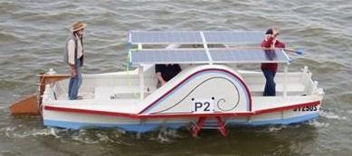 Smart Drives used as solar driven BLDC motors on a boat.– PowerSpout