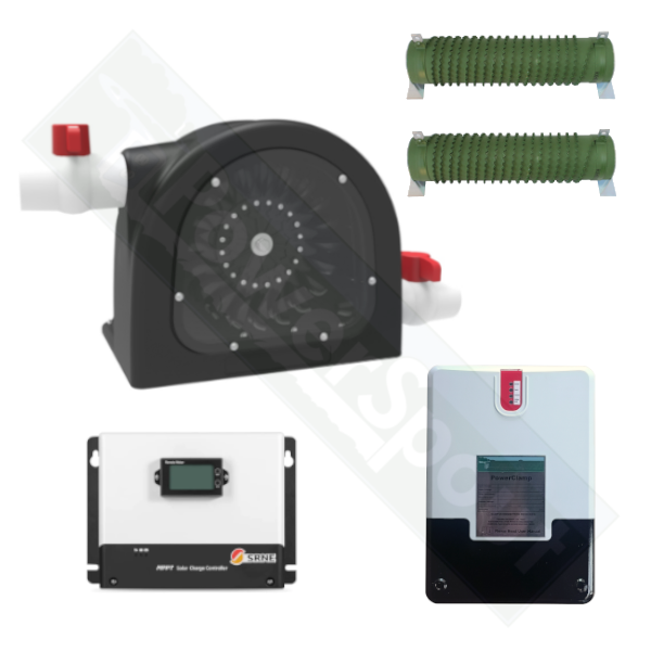 PLT & PowerClamp & SRNE MPPT Bundle - Hydro Turbine– PowerSpout