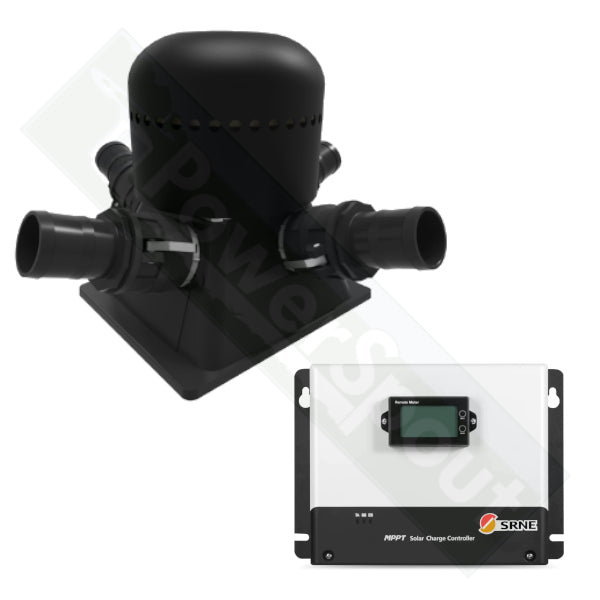 TRG & SRNE MPPT Bundle - Hydro Turbine– PowerSpout