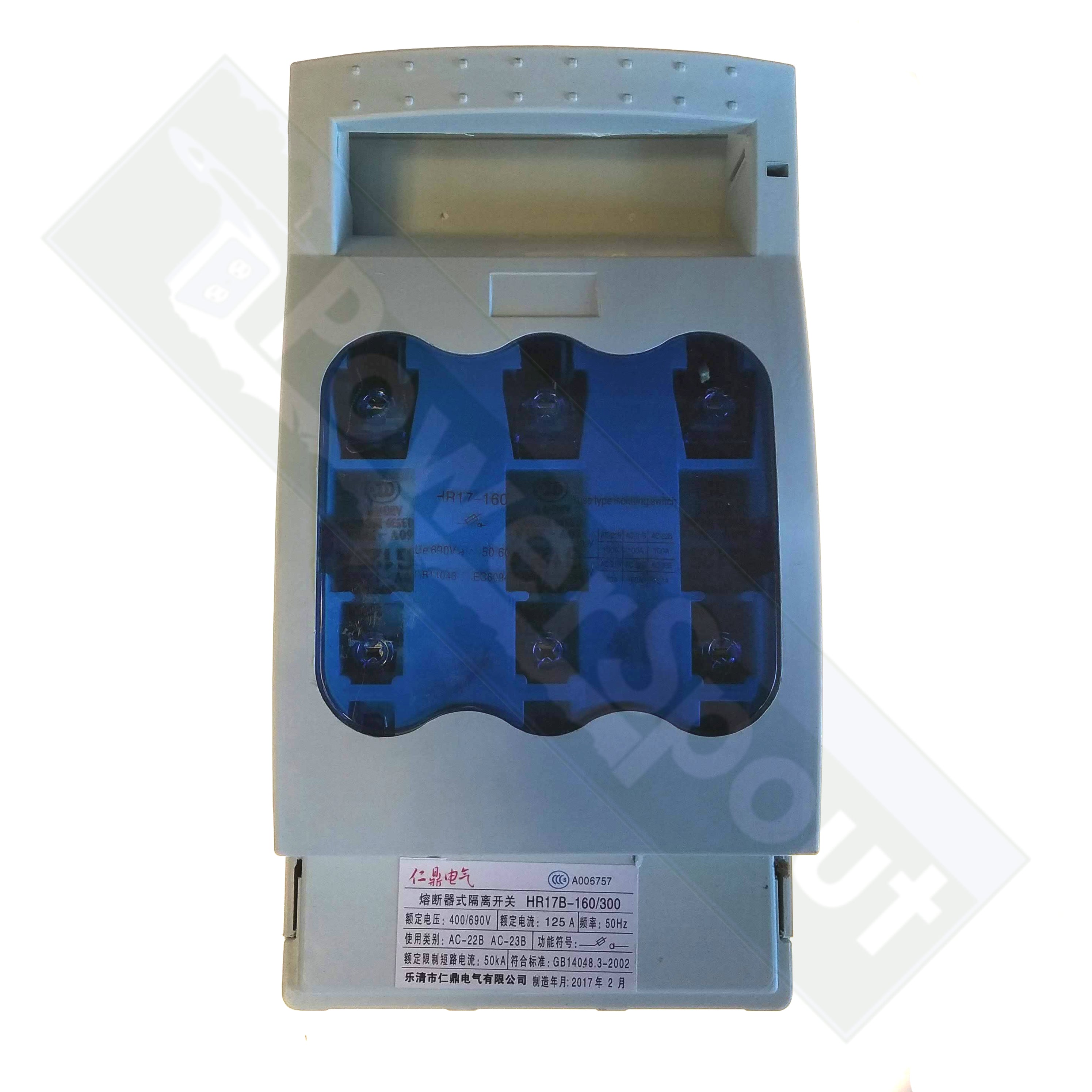 3-Pole HRC Fuse Holder & Fuses– PowerSpout